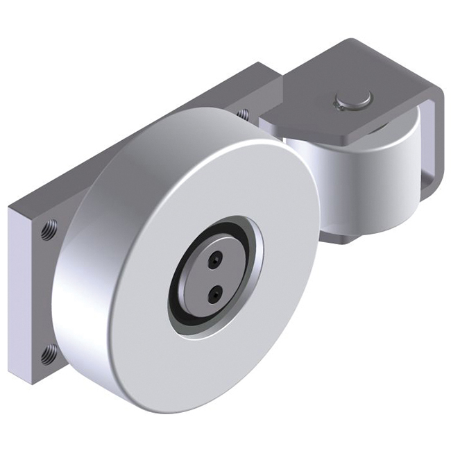 Polyamide Light Roller with Flange PSAS ---.6200 | Rollco