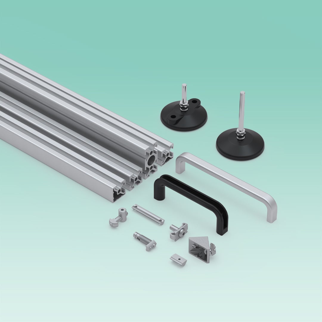 Aluminiumsprofilsystem 30 - Spor 8 | Rollco