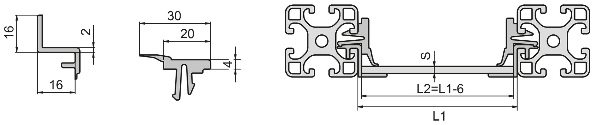 Panelklemliste | Rollco
